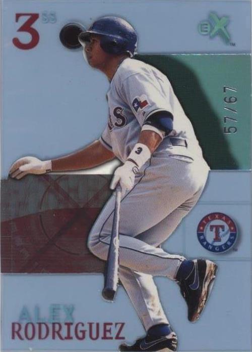 2003 EX - Alex Rodriguez #67 Essential Credentials Now /67 for sale ...