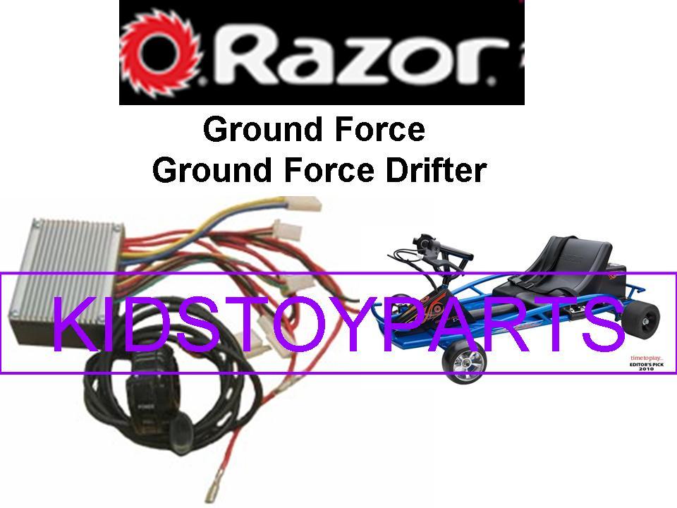 Razor Electric Go Cart Conversion Kit Razor GROUND FORCE SL Electric