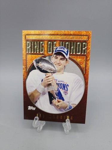 2008 Topps Eli Manning Ring Of Honor #RH42-EM Football Trading Card | eBay