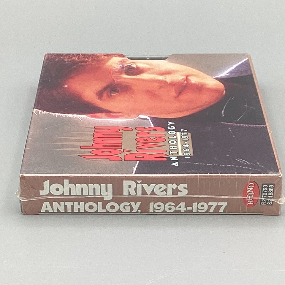 Sealed JOHNNY RIVERS Anthology 1964-1977 2 Cd 36 Songs MINT Poor Side ...