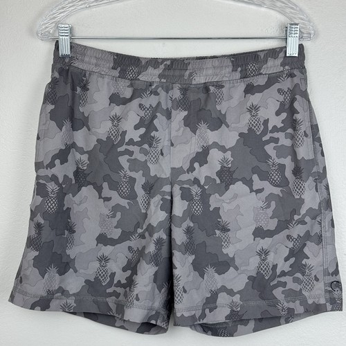 Mens Chubbies Training Shorts The Wash On Wash Offs Gray Camo Pineapple ...