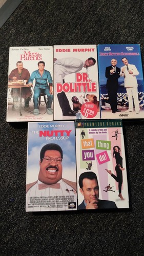 Comedy VHS Lot Nutty Professor That Thing You Do Meet Parents Dirty ...