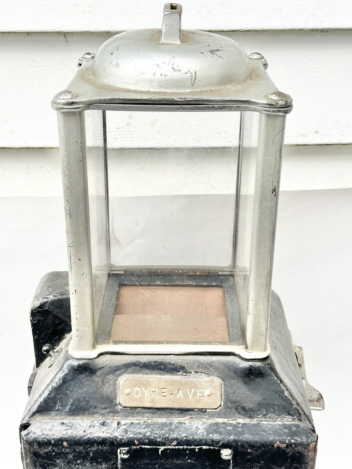 Antique Fare Box Bus Trolley Street Car Coin/token/Ticket Machine ...