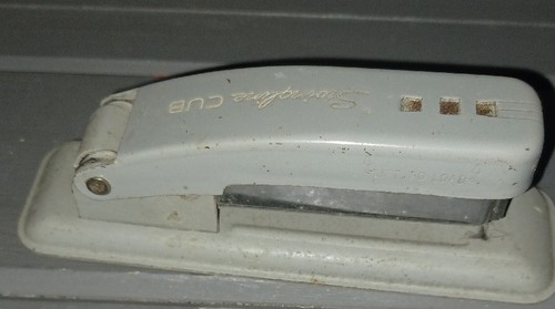 Vintage Gray Swingline CUB Small Stapler for Desk or Office | eBay