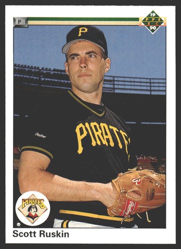Scott Ruskin #713 1990 Upper Deck Pittsburgh PiratesRC Rookie | eBay