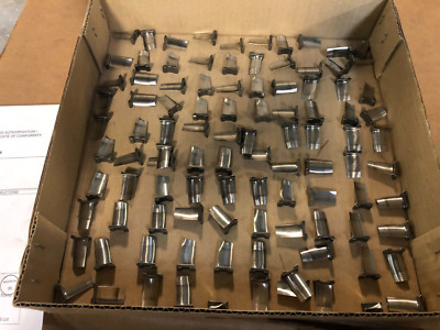 Aircraft HPC Stator Vanes Stage 4 x100 Blade JJ916046 12-185-3354 RB199 ...