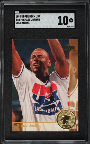 1994 Upper Deck USA Gold Medal #85 Michael Jordan - SGC 10 GEM MINT | eBay