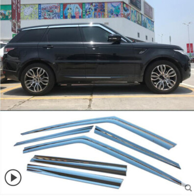 For Land Rover Range Rover Sport 2014-20 Chrome Window Visor Vent Sun ...