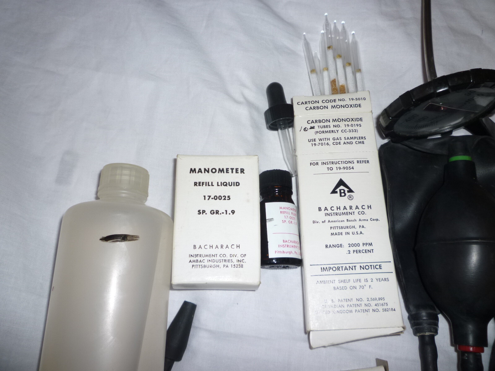 BACHARACH FYRITE GAS ANALYZER KIT | eBay