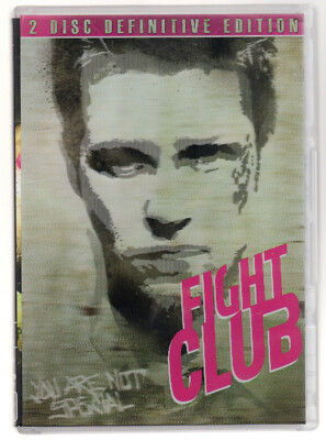 Fight Club (1999) Definitive Edition 2 Disc DVD reg.4 Norton Pitt Meat ...