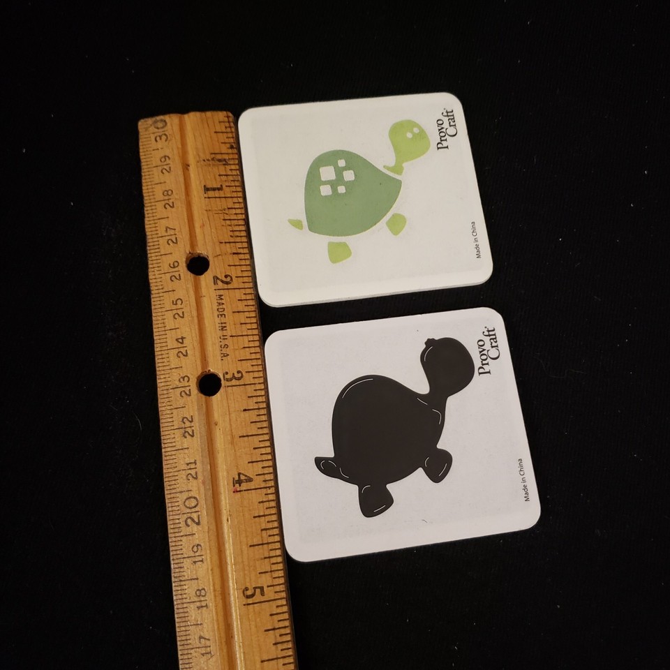 CuttleKids Turtle Die Set Shellie 2 Pieces 2.5 x 2.5 inches Paper ...