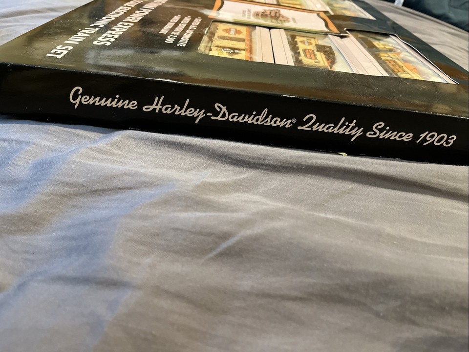 Ho Scale Harley Davison Limited Edition Set,Train Set, Model Trains, | eBay