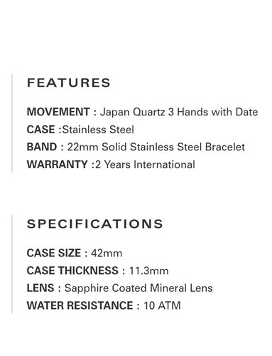 Jacques Monnat Men's Quartz Watch Lavezzi JQ-3000-05 New In Box W/Tags ...