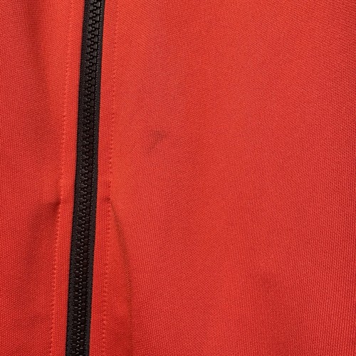 Nike NSW Red Full Zip Track Jacket Casual Athletic Sweatshirt Men’s ...