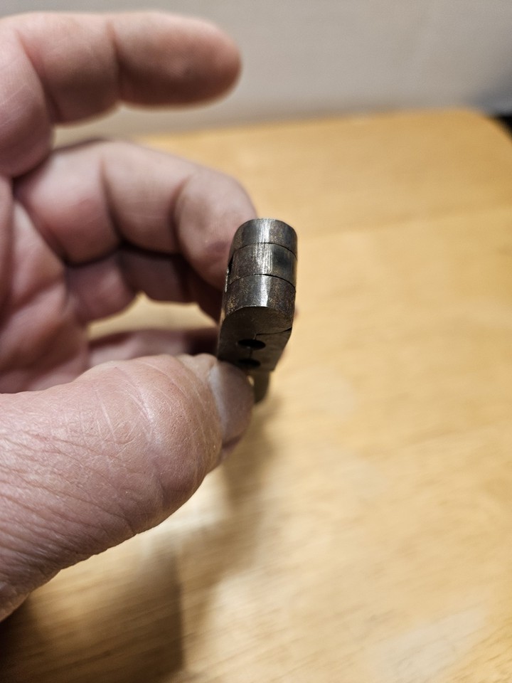 Antique Civil War Era 2 Cavity Pocket Bullet Mold-One Ball-One Conical ...