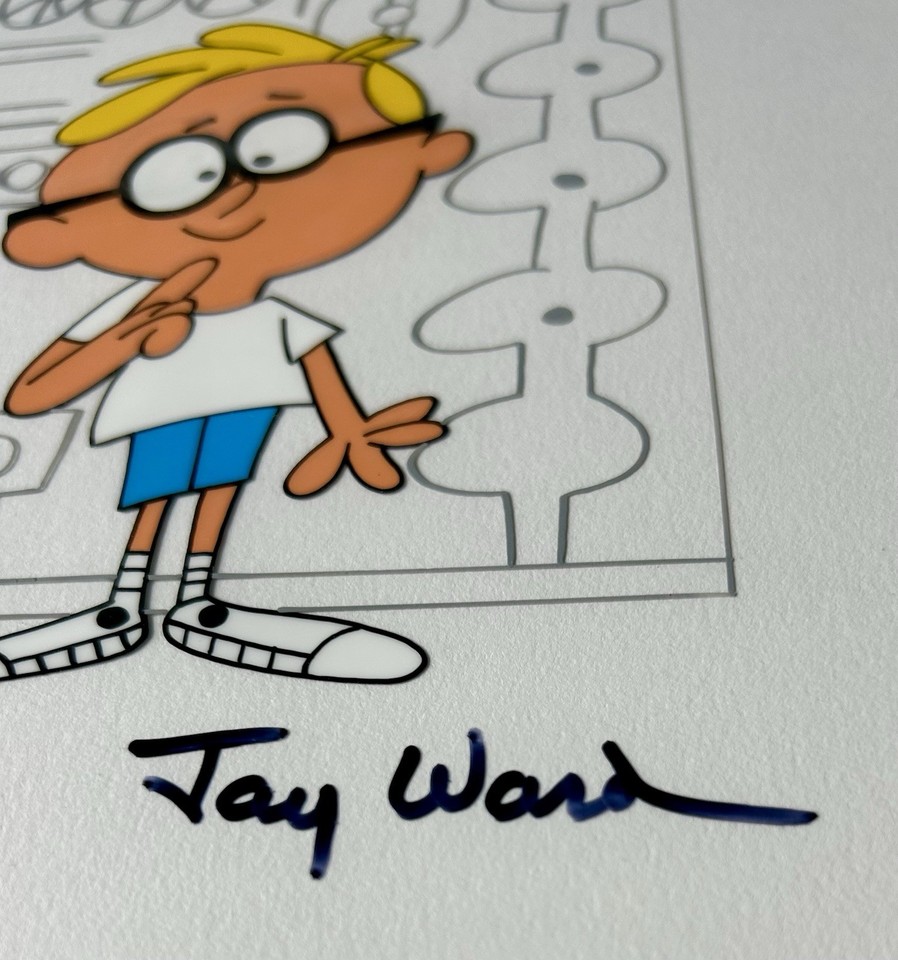*RARE* Mr. Peabody & Sherman Jay Ward SIGNED Scene Cel (Peabody ...