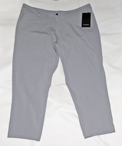 NWT Lululemon Commission Pant ABC Men's 40x34L Cast Gray Slim ...