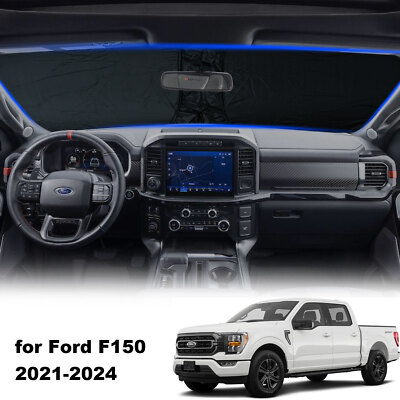 For 2021-2024 Ford F150 Raptor Cab Windshield Sun Shade Front UV Ray ...