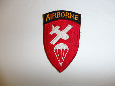b1485 WW2 OSS Office Strategic Airborne Command reverse facing patch ...
