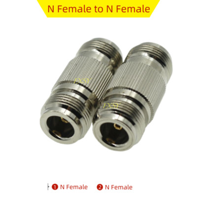 N Female to N Female RF Coaxial Converter Coax Adapter N-N F/F | eBay