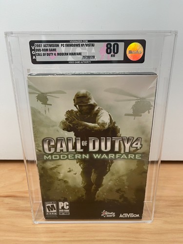 Call of Duty 4 Modern Warfare VGA 80 Big Box PC | eBay