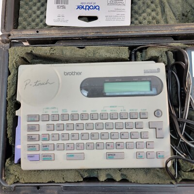 Brother P-Touch PT-25 Label Maker Electronic Labeling System - WORKS ...