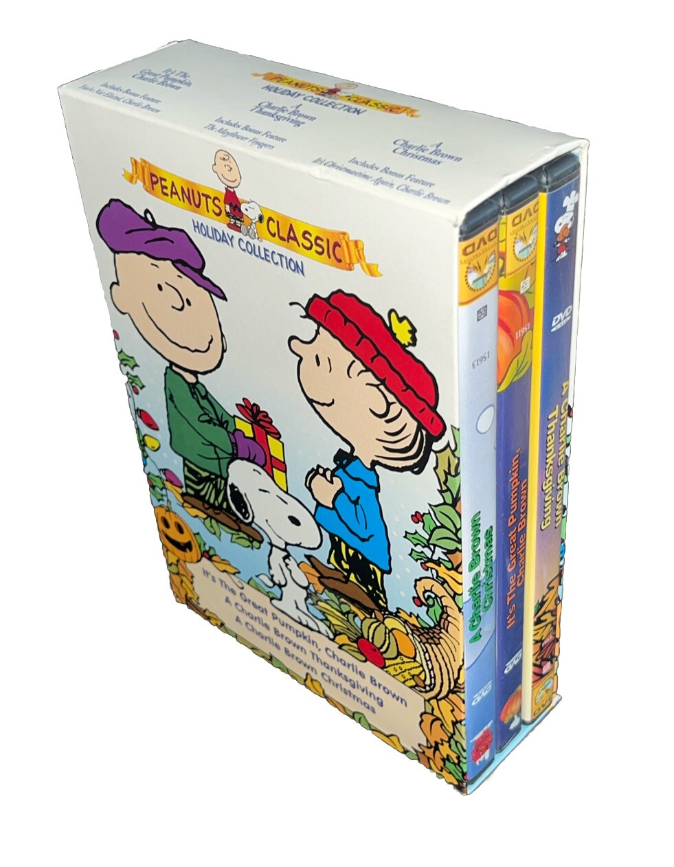 Peanuts - Classic Holiday Collection Gift Set DVD 2000 3-Disc Set ...