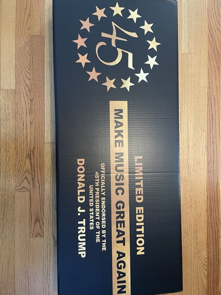 DONALD TRUMP AMERICAN EAGLE ELECTRIC GUITAR | eBay