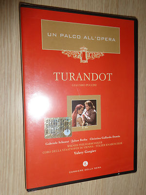 Dvd No. 12 A Stage at the Opera Turandot Gergiev Schnaut Botha Vienna ...