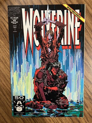Wolverine #43 Vol 2 Aug 1991 | eBay