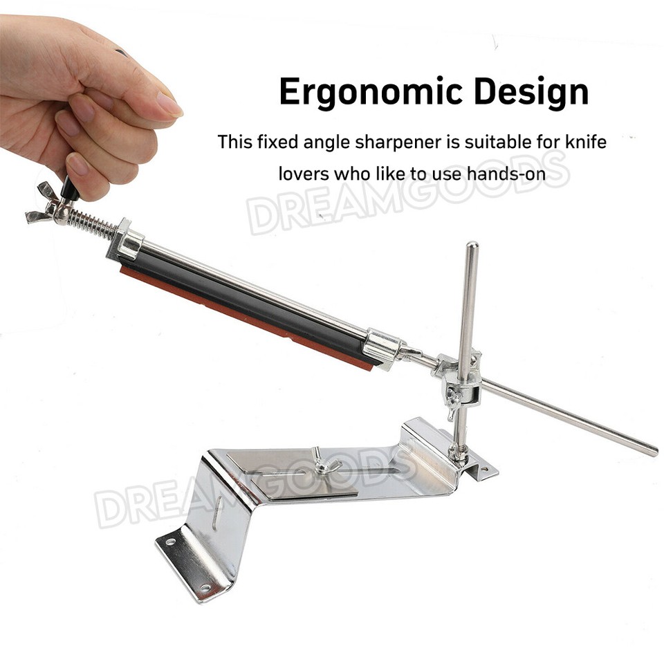 Pro Fixed-angle Knife Sharpener Kitchen Sharpening System&4x ...