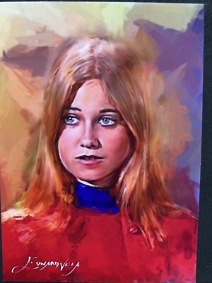 Maureen McCormick Art Card Limited Numbered xx/50 Edward Vela Signed ...