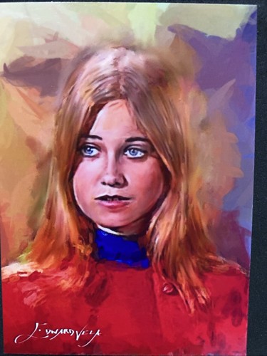 Maureen McCormick Art Card Limited Numbered xx/50 Edward Vela Signed ...