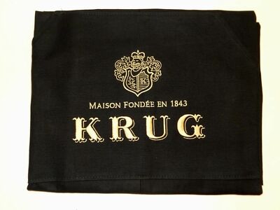 KRUG Champagne Black Apron with Gold Embroidered Logo - BNIB | eBay UK