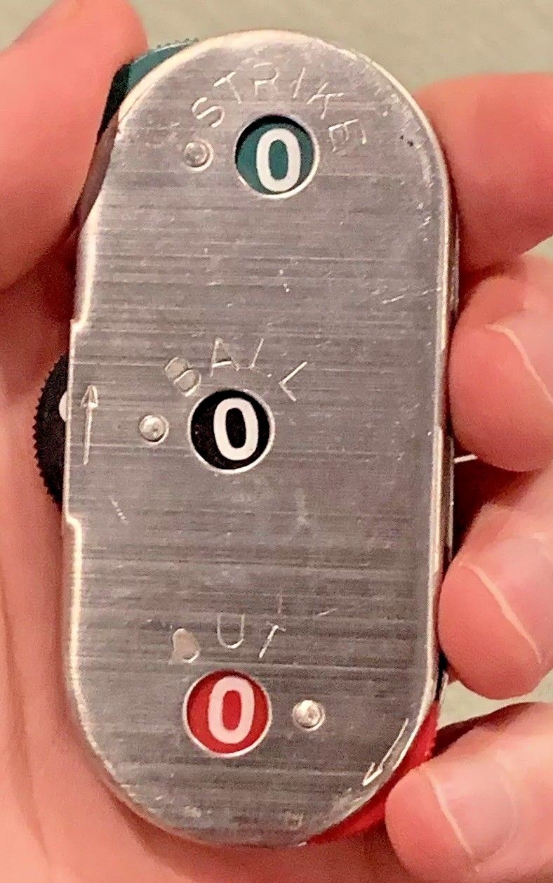 Vintage Baseball Umpire Count Indicator | Grelly USA