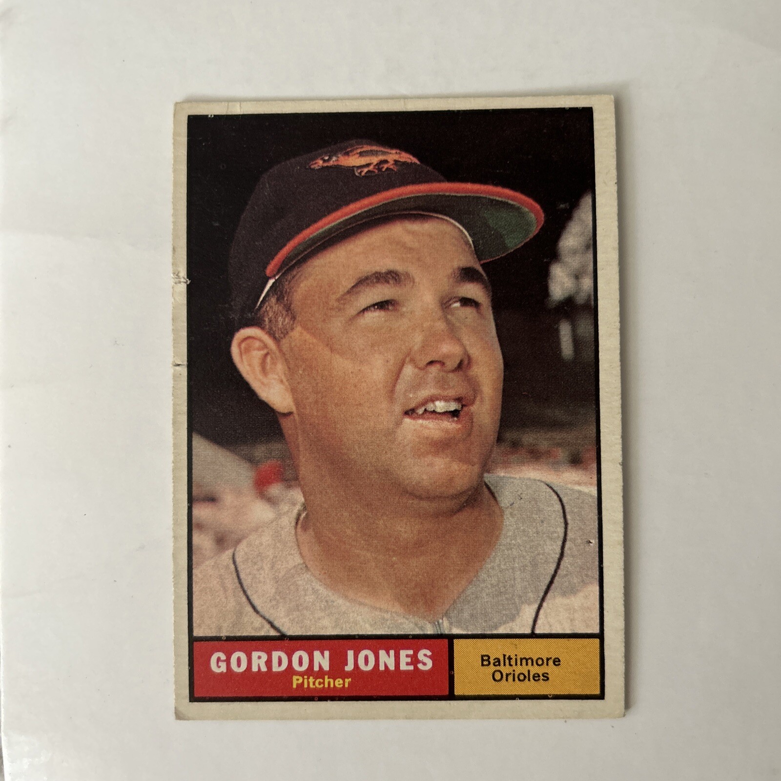 1961 Topps Baseball Gordon Jones Baltimore Orioles Card #442 | eBay