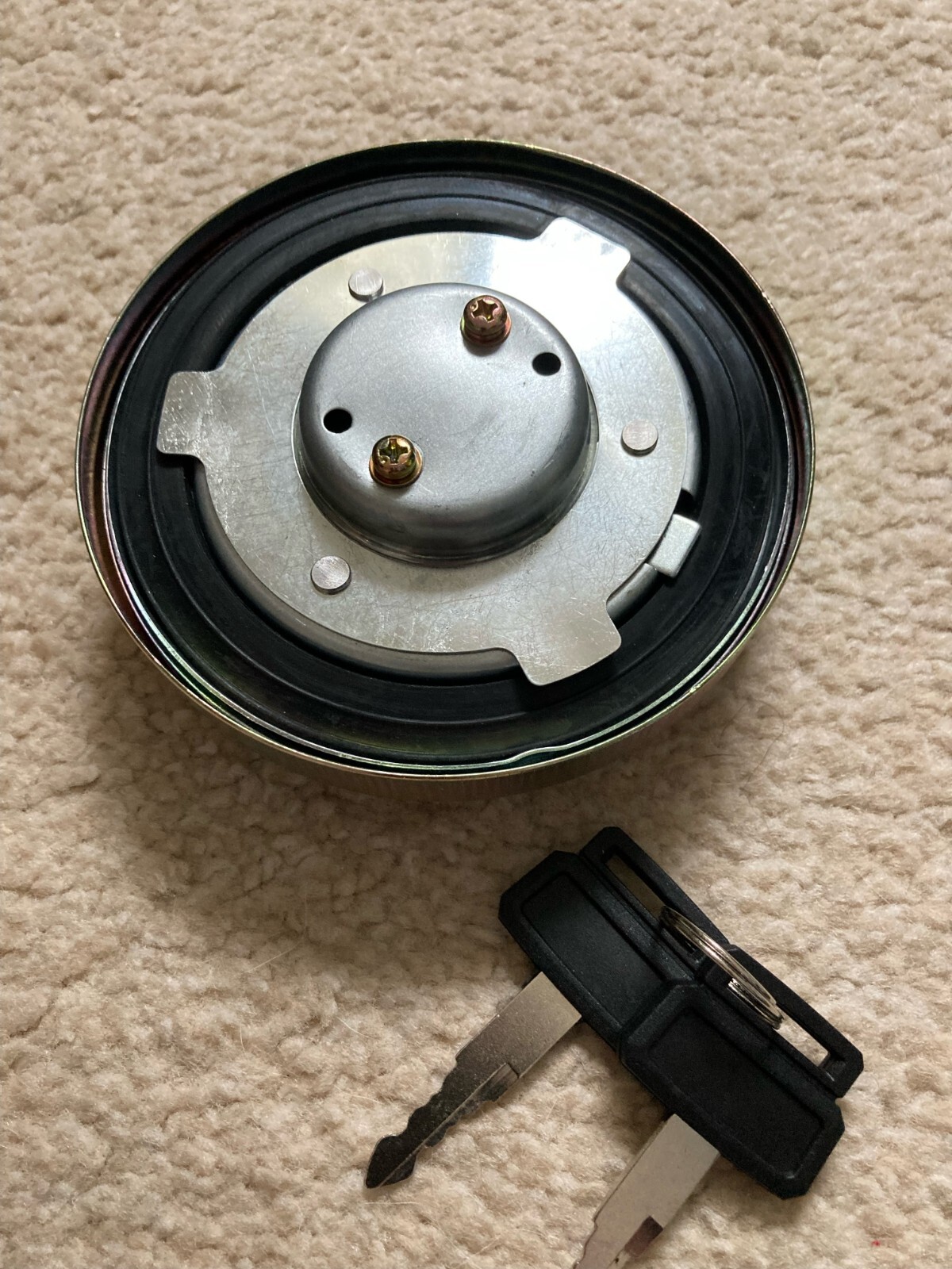 Fits Daewoo & Doosan SL Solar Range Excavator Fuel Cap and Keys | eBay UK