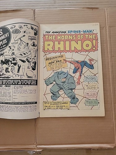 Amazing Spider-Man #41 FN 1st Appearance Of the Rhino Stan Lee 🔑 Marvel ...