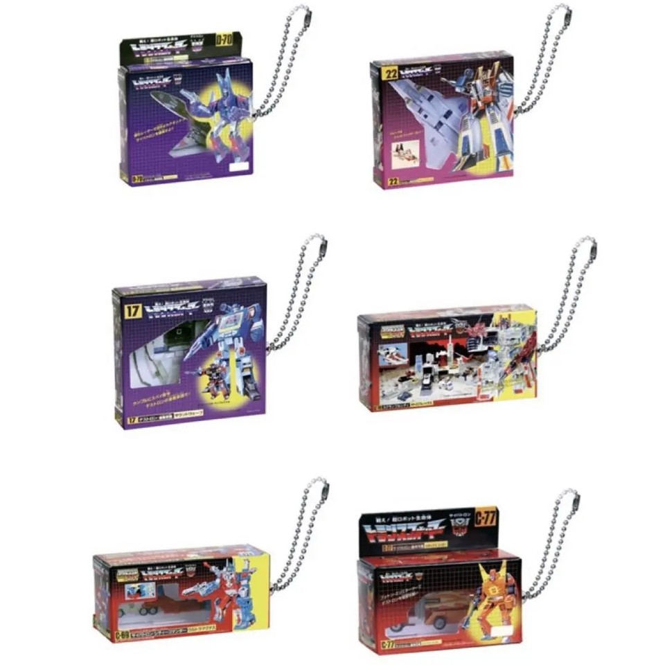 [NEW]Transformers Miniature Package Collection 2 Complete Set of 6 ...