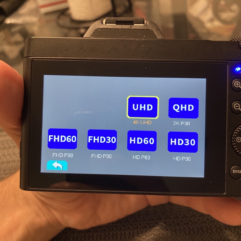 4K DIGITAL SLR CAMERA/VIDEO CAMERA - MODEL DC201 Works Great, Totally ...