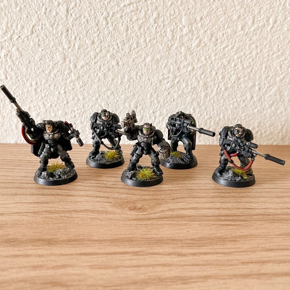 Warhammer 30k Horus Heresy - Painted Raven Guard Army - (1700) | eBay