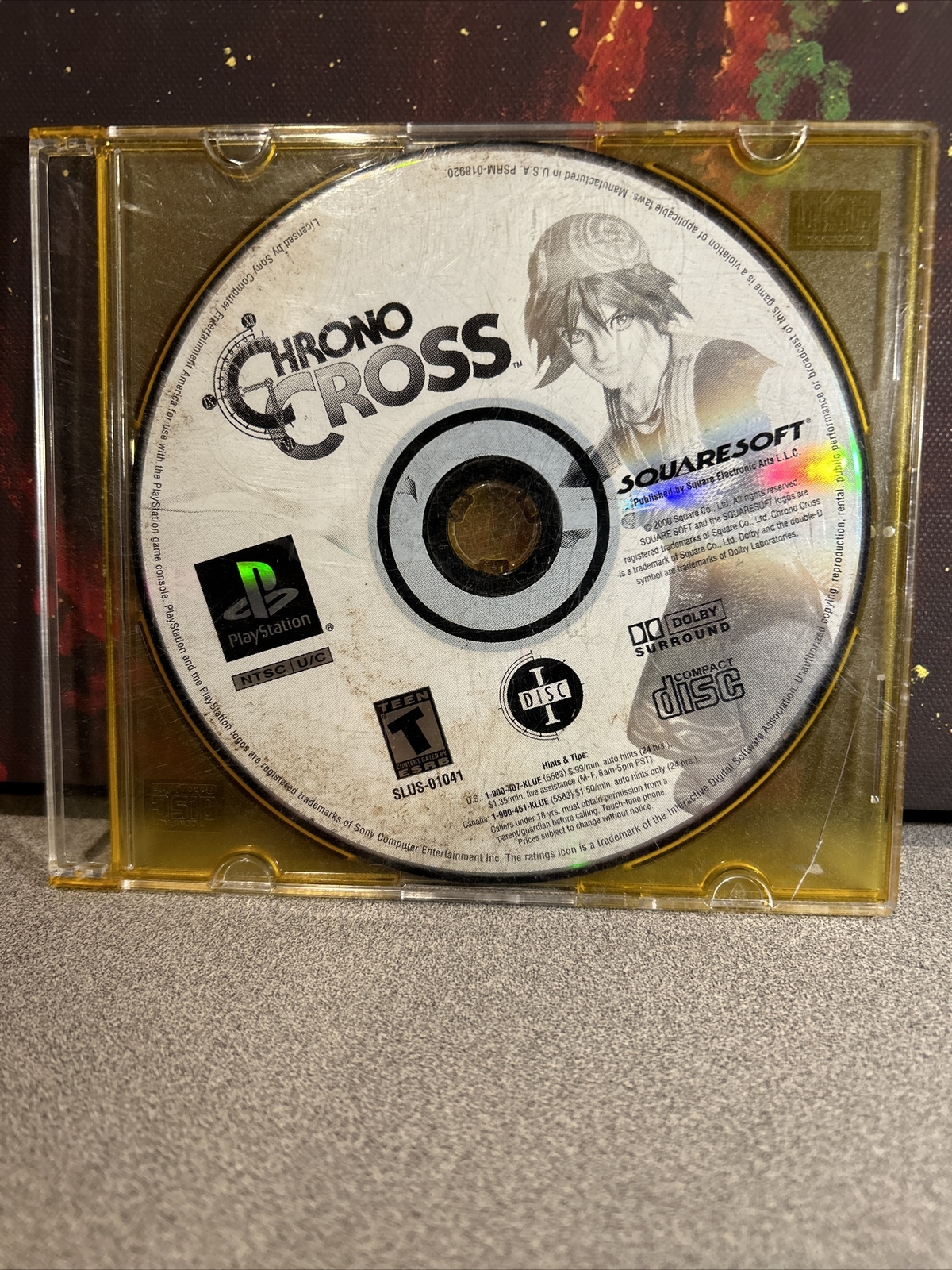 Sony PS1 Playstation 1 Squaresoft Chrono Cross Disc Only | eBay