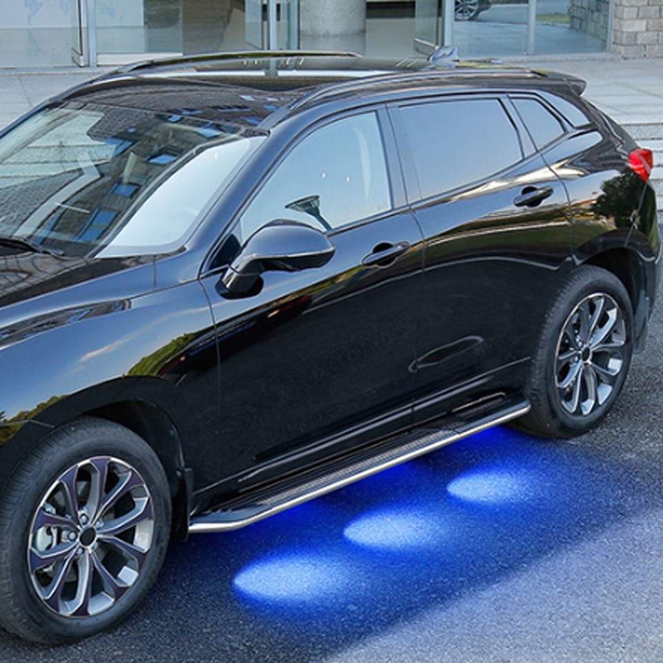 2PCS Fits for KIA Carnival 2021-2024 Running board with LED Lights Side ...