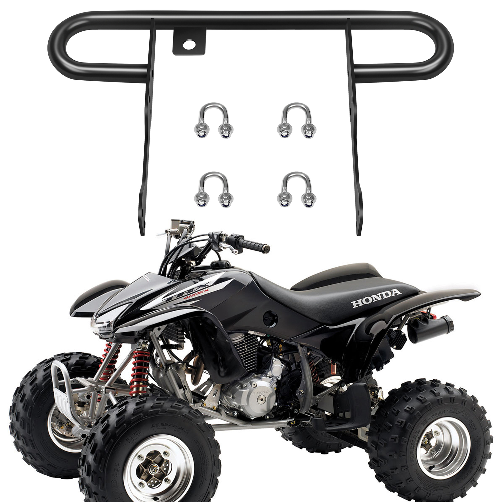 1999-2016 Honda TRX 400EX TRX 400X ATV Rear Back Grab Bar Bumper ...