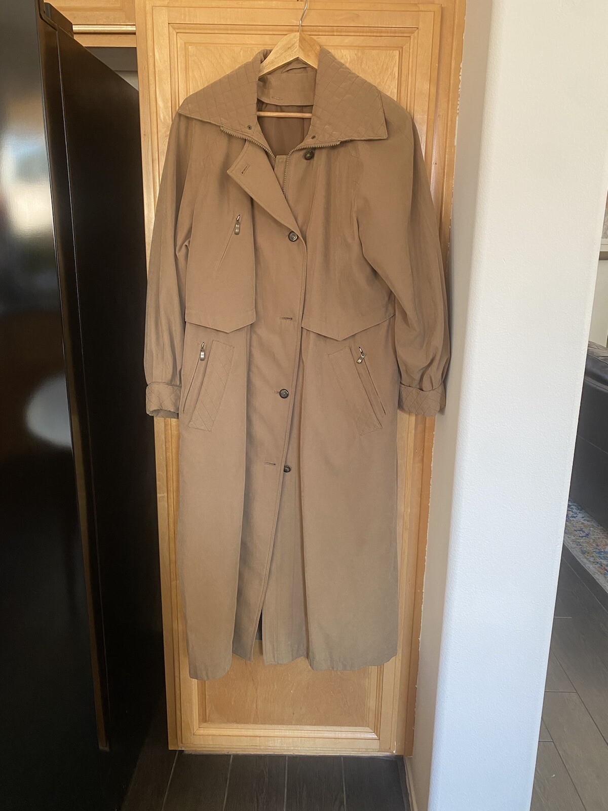 Vintage Fleet Street Trench Coat Women's Removable Li… - Gem