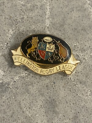 WELLINGTON NEW ZEALAND RUGBY LEAGUE PIN BADGE | eBay Australia
