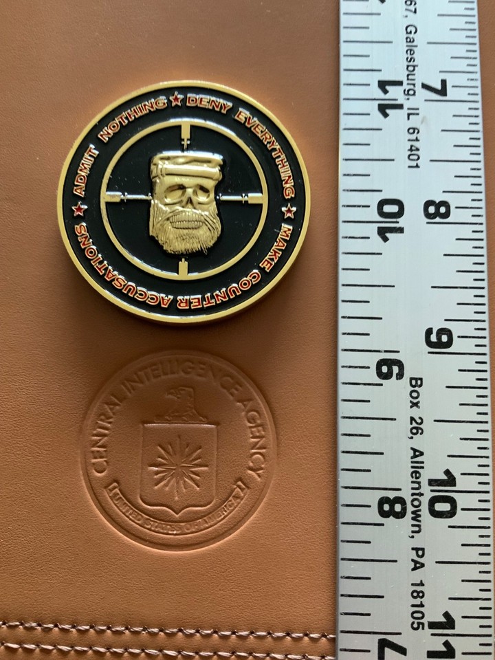 Central Intelligence Agency CIA SAC SOG “Bearded Spy Guy” Coin | eBay