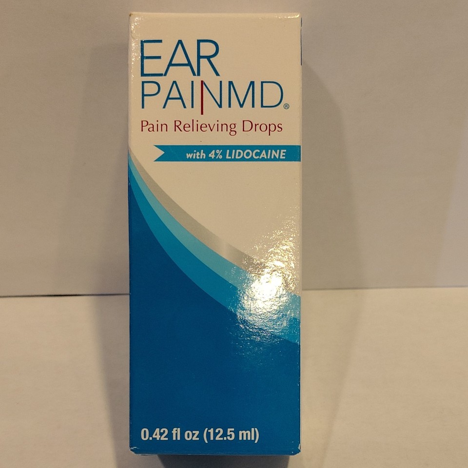 Ear Pain MD Pain Relieving Drops 0.42 oz ( 12.5mL),Exp.12/25 | eBay