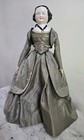 Stunning Antique China Head Doll - Kister - 18" - Silk Dress | eBay