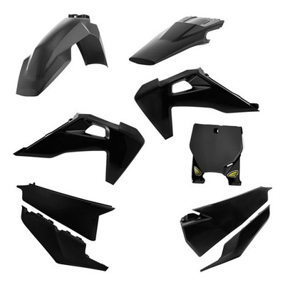 Cycra Replica Plastic Kit Black For HUSQVARNA FX 350 2019-2022 | eBay